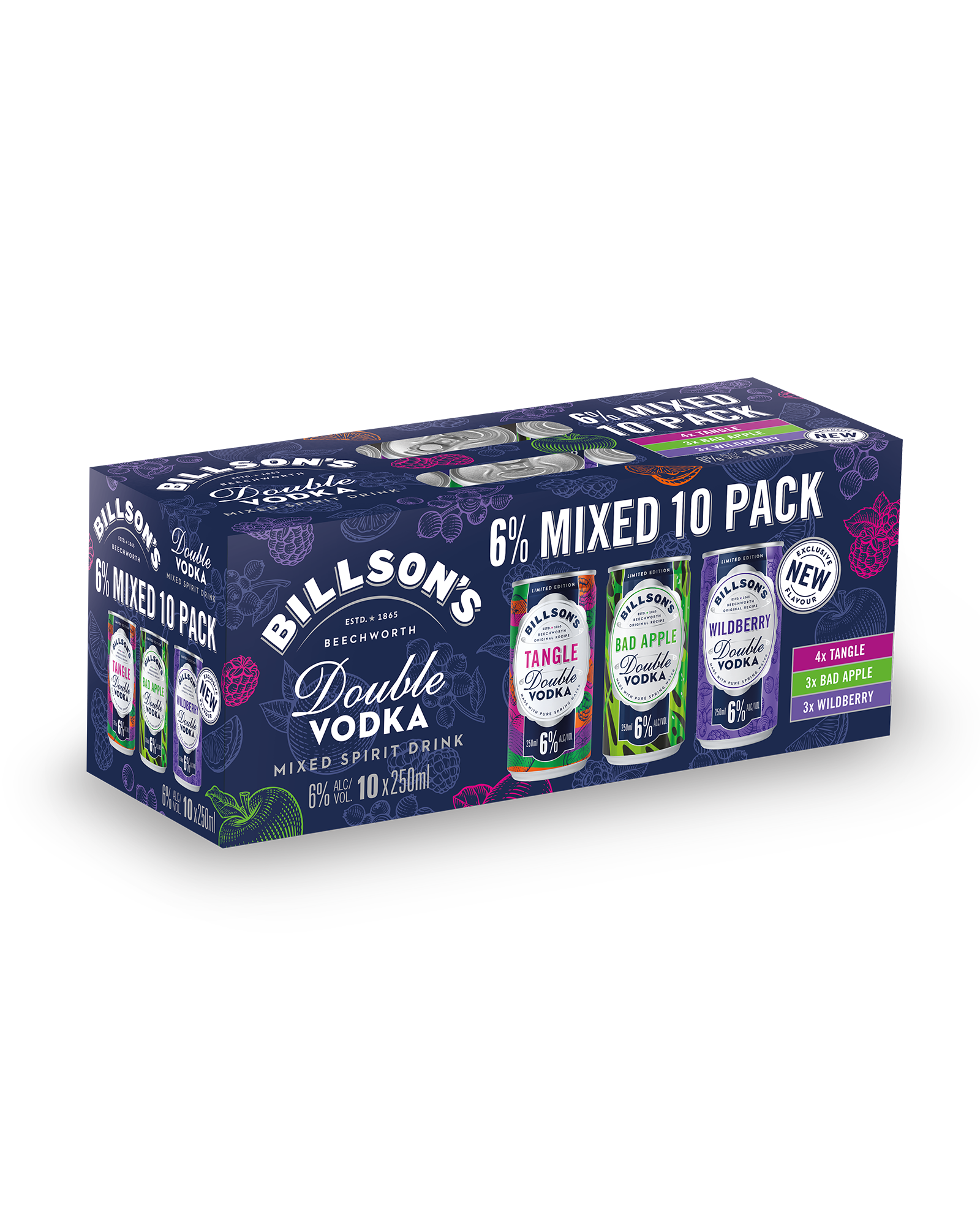 6% Vodka Mixed 10 Pack – Last St